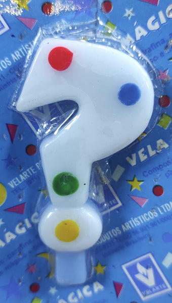 Question Mark Candle – Celebrateit