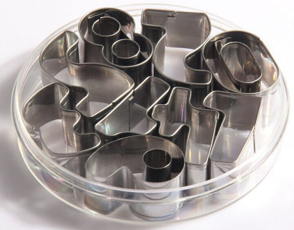 icing cutters, number cutters, cake decorations, cake decorating, cake ...