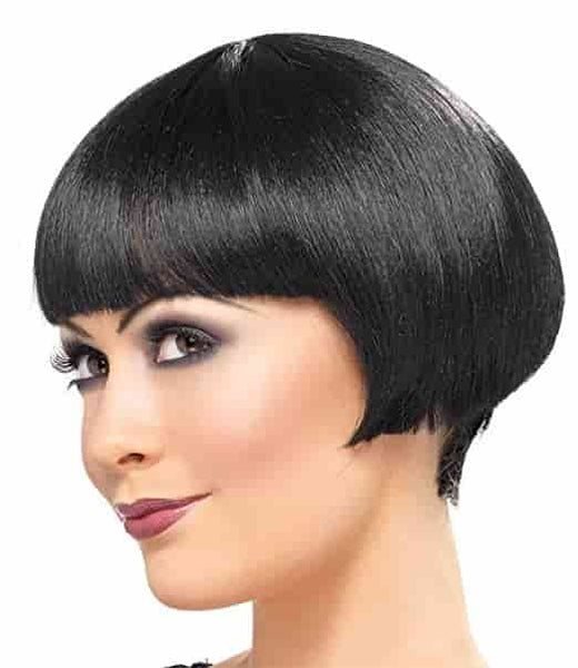 20s Black Flapper Wig – Celebrateit